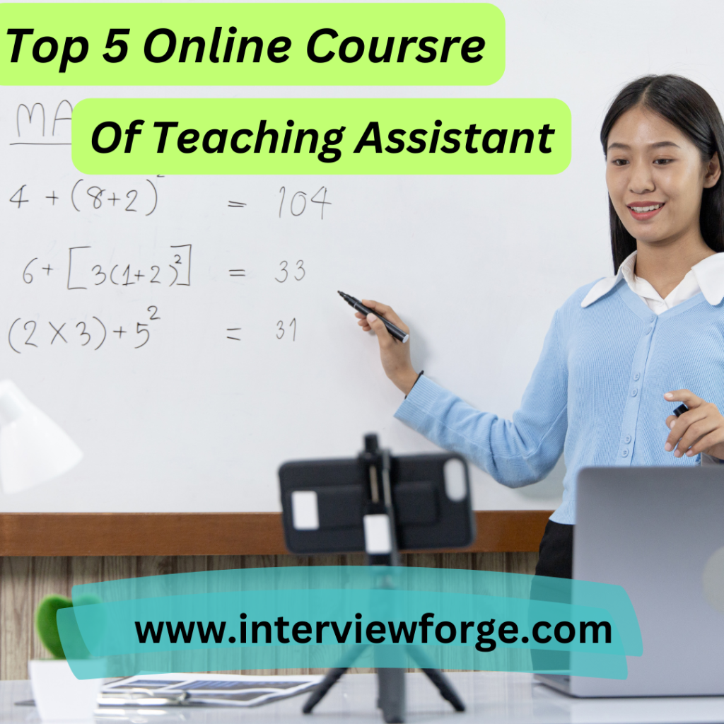 Top Teaching Assistance Online Courses