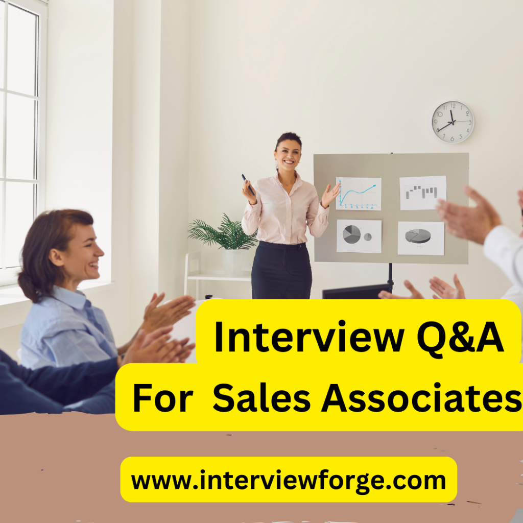 Interview Questions And Answers For Sales Associates